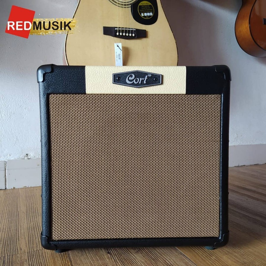 Ampli Gitar Cort CM15R - Red Musik Bali