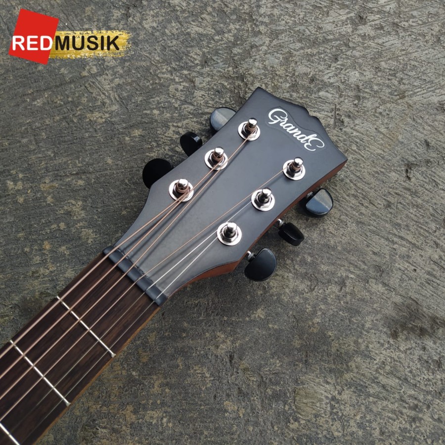 Gitar Grande GW125NA GW-125NA 3/4 Gitar Akustik Guitar - Red Musik Bali
