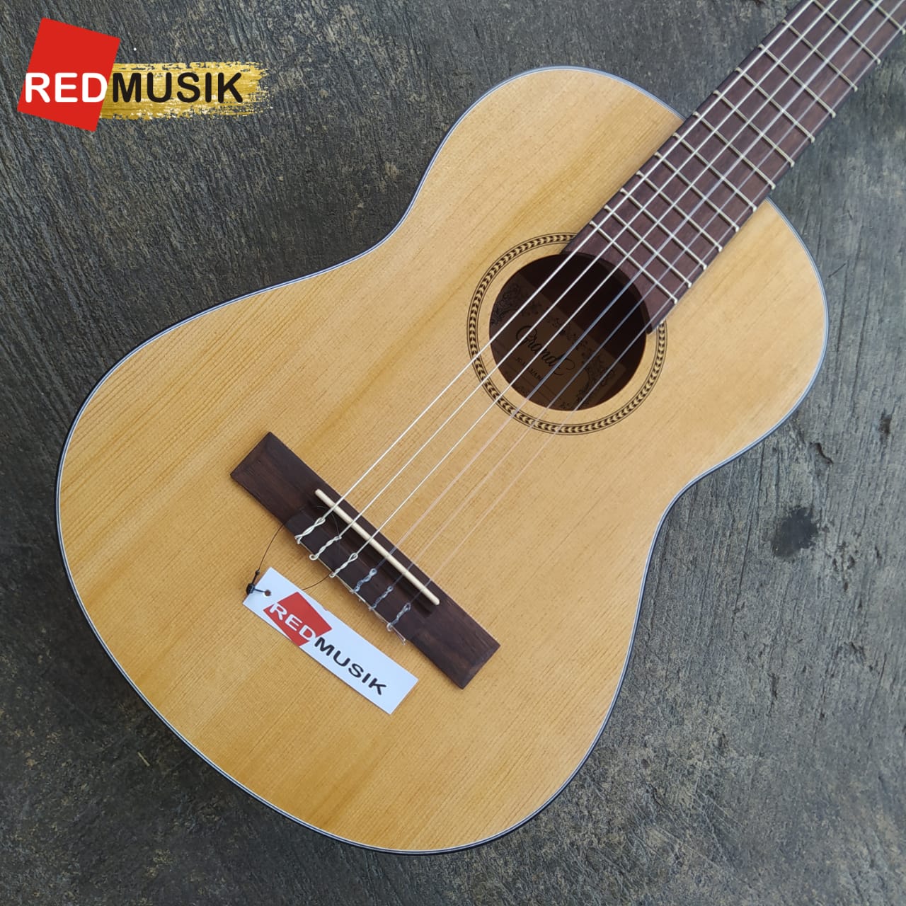 Gitar Grande IC125NA IC-125NA 3/4 IC 125 NA Classic Guitar - Red Musik Bali