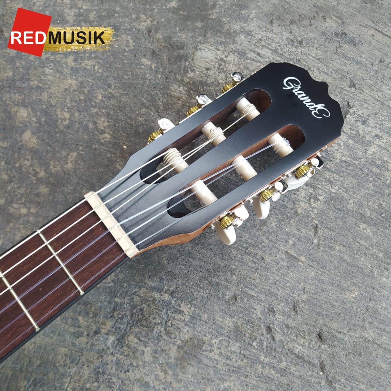 Gitar Grande IC125NA IC-125NA 3/4 IC 125 NA Classic Guitar - Red Musik Bali