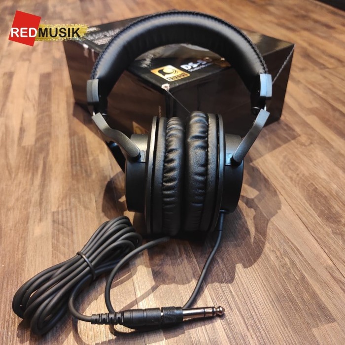 Headphone Dolphin DS-50 DS50 DS 50 Monitor Flat Closed Back - Red Musik ...
