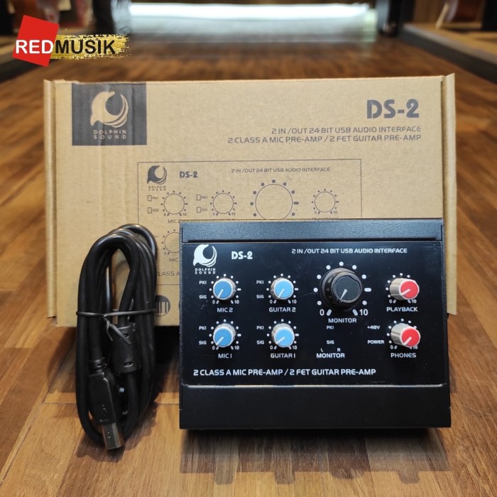 Soundcard Dolphin DS-2 DS 2 Ds2 - Red Musik Bali