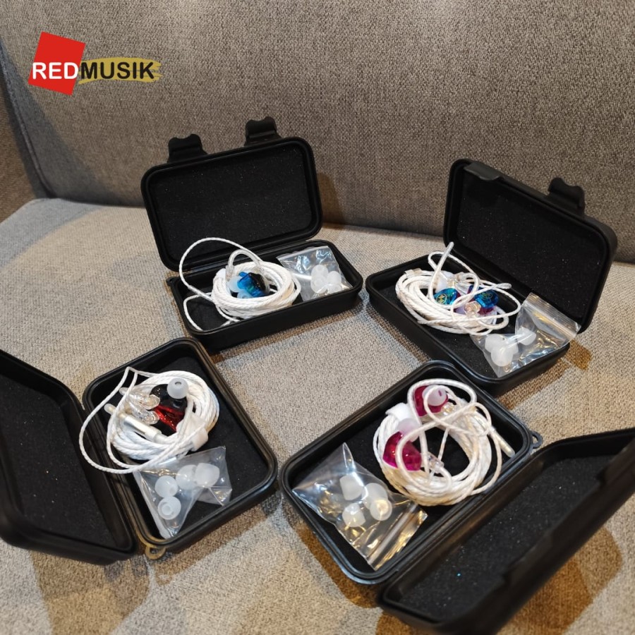 In Ear Monitor Wave Audio IEM 1 Studio Original - Red Musik Bali